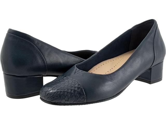 (取寄) トロッターズ レディース デイジー Trotters women Trotters Daisy Navy Snake