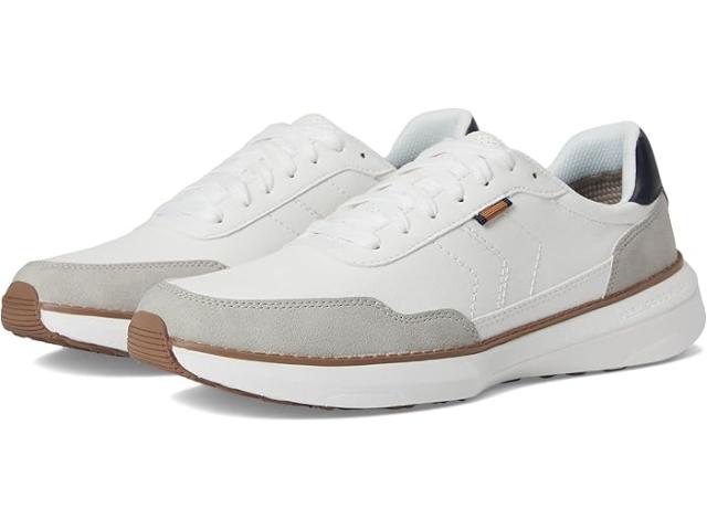 (取寄) ドクターショール メンズ ジェイク レトロ Dr. Scholl's men Jake Retro White Grey Fabric