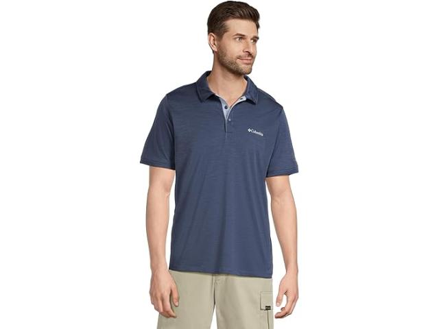 (取寄) コロンビア メンズ セージ ピーク ニット ポロ Columbia men Sage Peak Knit Polo Dark Mountain Heather