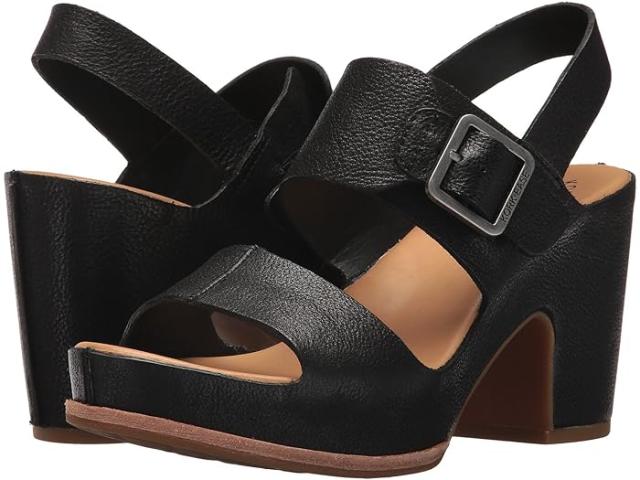 (取寄) コークイーズ レディース サン カルロス Kork-Ease women Kork-Ease San Carlos Black Full Grain Leather