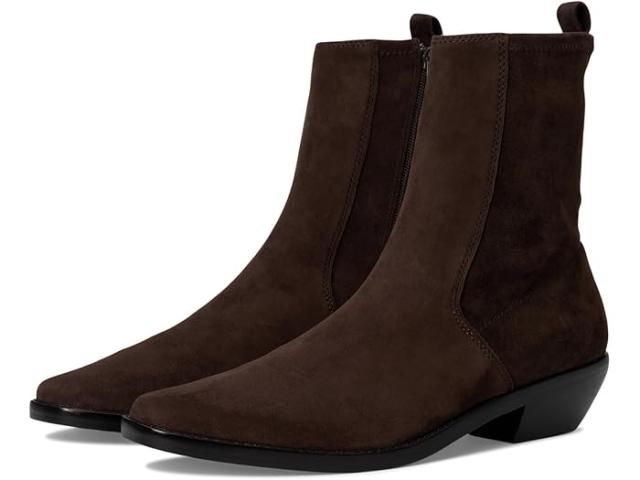 (取寄) メイドウェル レディース イドリス グローブ ブーティ - スエード Madewell women Idris Glove Bootie - Suede Dark Carob 1
