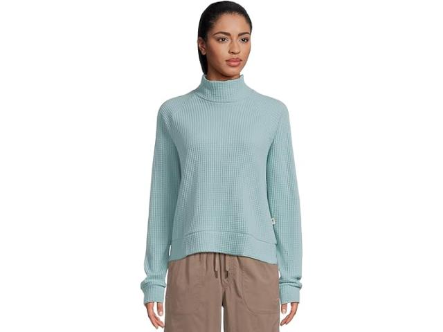 (取寄) ノースフェイス レディース ロング スリーブ モック ネック シャボー The North Face women Long Sleeve Mock Neck Chabot Blue Eclipse