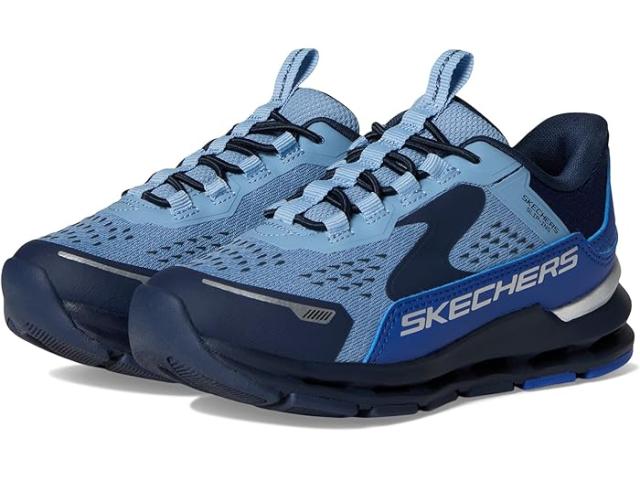(取寄) スケッチャーズ キッズ メンズ ハンズ フリー グライド-ステップ + ビスタ レーン (リトル キッド/ビッグ キッド) SKECHERS KIDS men Hands Free Slip-ins, Glide-step + Vista Lane 404203L (Little Kid/Big Kid) Blue/Navy