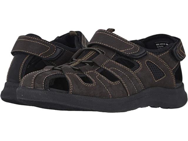 (取寄) ナン ブッシュ メンズ リオ ビスタ フィッシャーマン サンダル Nunn Bush men  Rio Vista Fisherman Sandal Brown