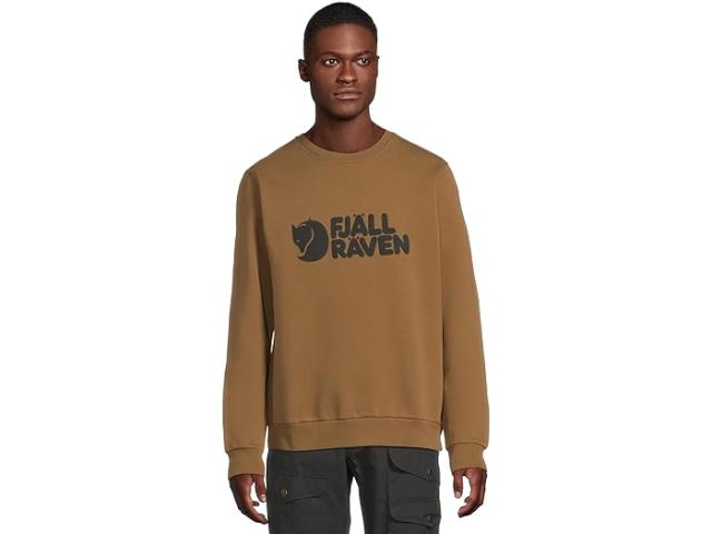 (取寄) フェールラーベン メンズ ロゴ セーター Fjllrven men Fjallraven Fjallraven Logo Sweater Wood Brown