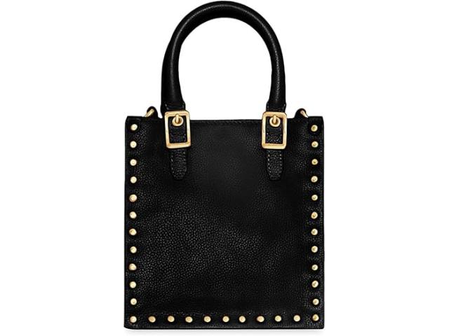 (取寄) レベッカミンコフ レディース スタデッド ミニ トート Rebecca Minkoff women Studded Mini Tote Black