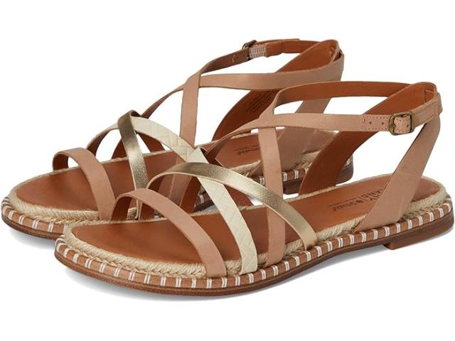 (取寄) ラッキーブランド レディース クロス ストラップ フラッツ サンダル Lucky Brand women Kielly Cross Strap Flat Sandal Rhodonite Combo