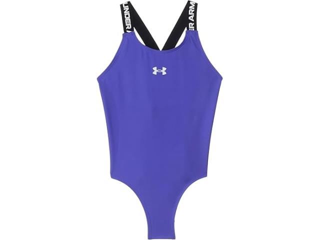 (取寄) アンダーアーマー キッズ ガールズ ワンピース クロスバック (ビッグ キッド) Under Armour Kids girls One-Piece Cross-Back (Big Kid) Virtual Violet