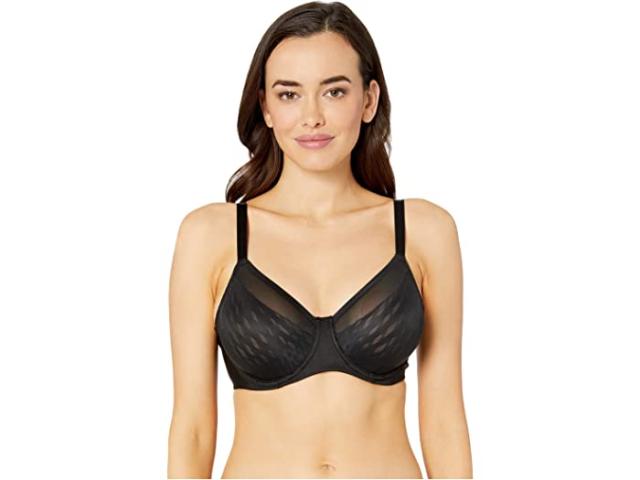 (取寄) ワコール レディース エレベイテッド アルゥア アンダーワイヤー ブラ 855336 Wacoal women  Elevated Allure Underwire Bra 855336 Black