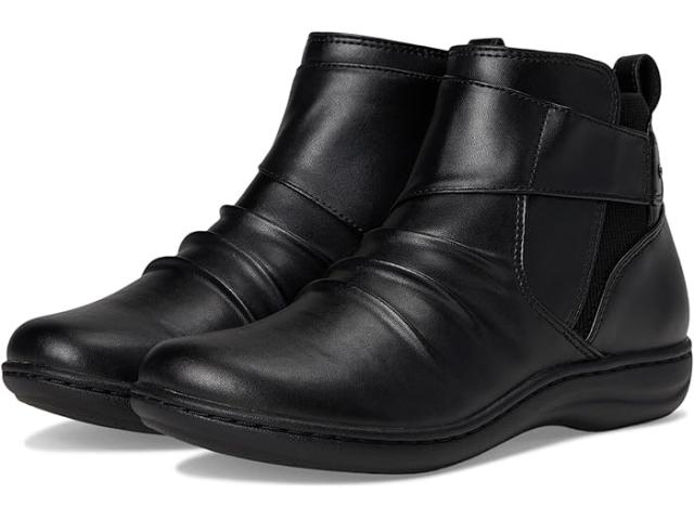 (取寄) クラークス レディース ローリアン パーク Clarks women Laurieann Park Black Synthetic