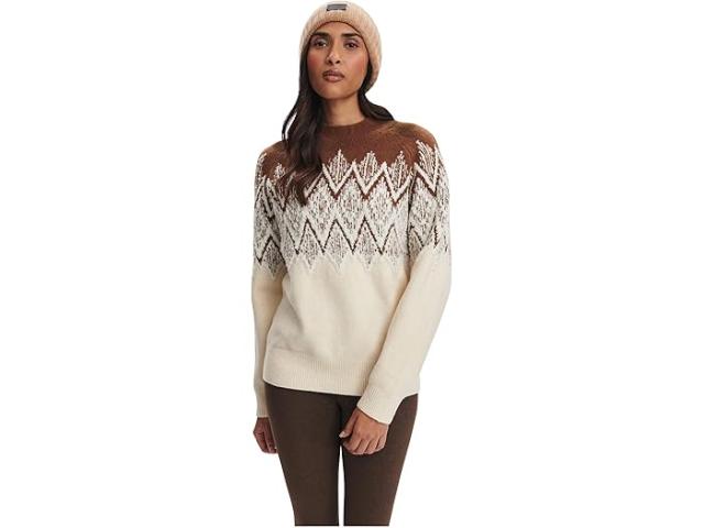 (取寄) バーリー レディース サイレン ジャカード セーター 2.0 Varley women Siren Jacquard Sweater 2.0 Cocoa Dust