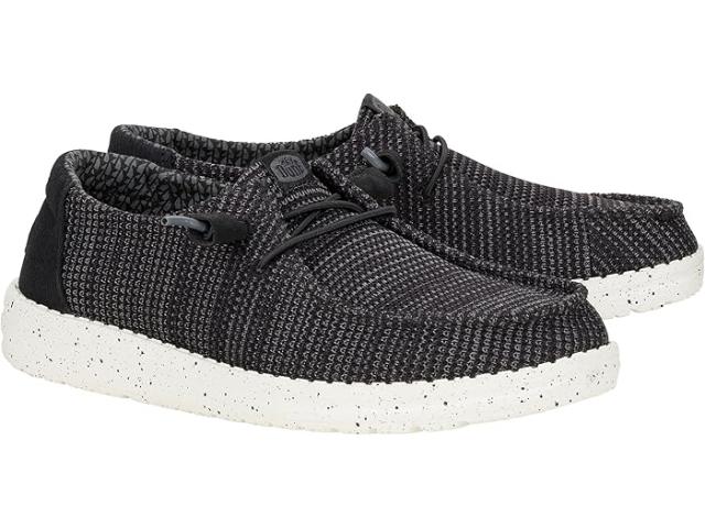 (取寄) ヘイ デュード レディース ウェンディ ストレッチ ソックス Hey Dude women Hey Dude Wendy Stretch Sox Black/White