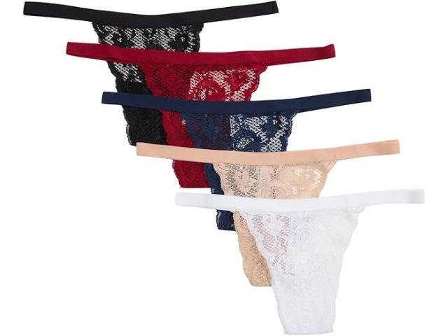 (取寄) コサベラ レディース ネバー セイ ネバー G-ストリング 5-パック スキムピー Cosabella women Never Say Never G-String 5-Pack Skimpie Black/Navyblue/Sindoorred/Sette/White