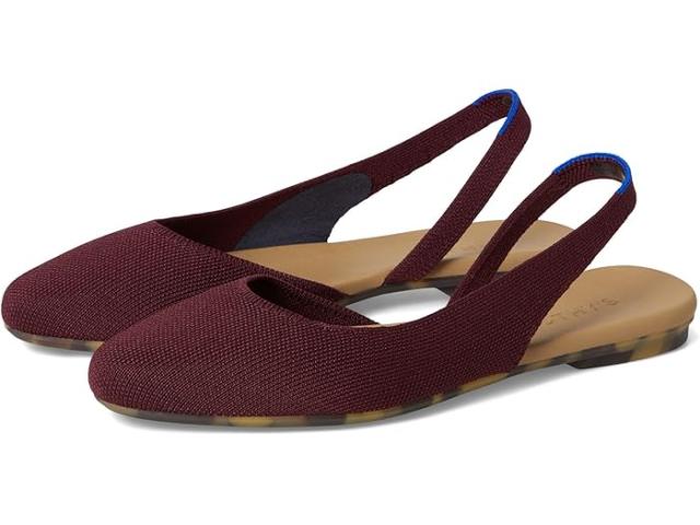 (取寄) レディース ザ アーモンド スリングバック Rothy's women The Almond Slingback Syrah