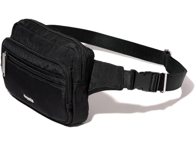 (取寄) バッガリーニ レディース セキュルテックス アンチ-シーフ ベルト バッグ Baggallini women Securtex Anti-theft Belt Bag Black