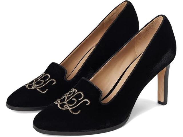 (取寄) ローレン ラルフローレン レディース コーラ パンプス Lauren Ralph Lauren women Corah Pumps Black/Black