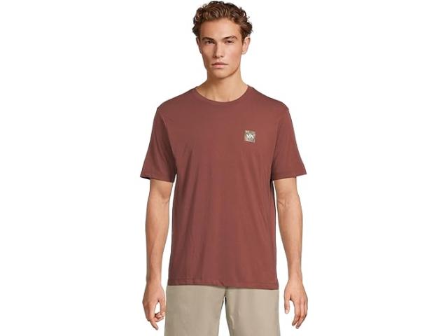 (取寄) ルーカ メンズ 2X ショート スリーブ ティー RVCA men 2X Short Sleeve Tee Red Earth