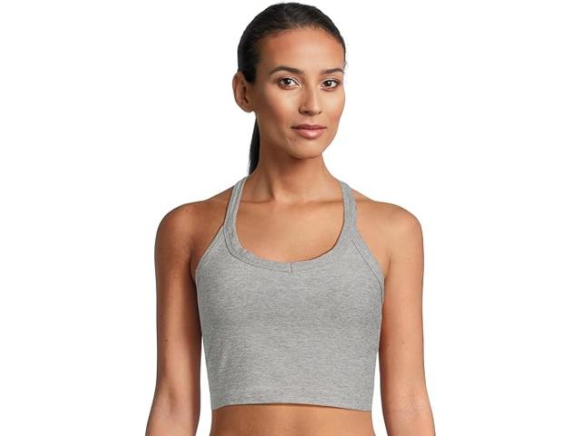 (取寄) ビヨンドヨガ レディース スペースダイ オン ザ アップ クロップド タンク Beyond Yoga women Spacedye On The Up Cropped Tank Silver Mist