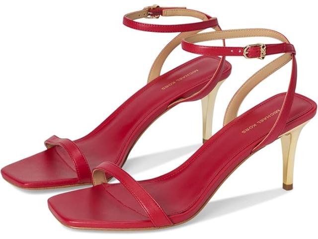 (取寄) マイケルコース レディース リアナ ミッド サンダル MICHAEL Michael Kors women Liana Mid Sandal Crimson