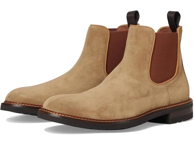(取寄) ジョンストン&マーフィー コレクション メンズ ハートフォード チェルシー ブーツ Johnston & Murphy Collection men Hartford Chelsea Boots Beige Italian Suede