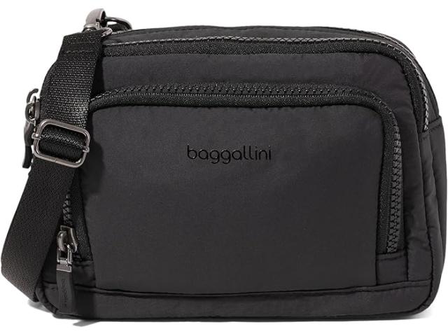 (取寄) バッガリーニ レディース トライフェクタ Rfid ウォレット クロスボディ Baggallini women Trifecta Rfid Wallet Crossbody Black Puff