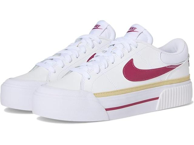 (取寄) ナイキ レディース コート レガシー リフト Nike women Court Legacy Lift White/Sweet Beet/Team Gold