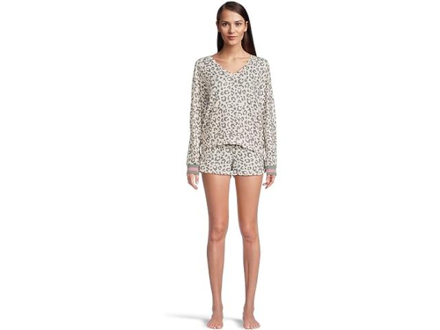 (取寄) ピー ジェイ サルベージ レディース Pj セット ライフ イン レオパード P.J. Salvage women Pj Set Life In Leopard Ivory