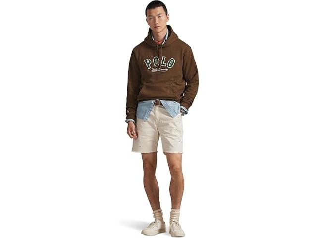 (取寄) ラルフローレン メンズ ザ RL フリース ブーディ Polo Ralph Lauren men The Rl Fleece Western-logo Hoodie York Brown