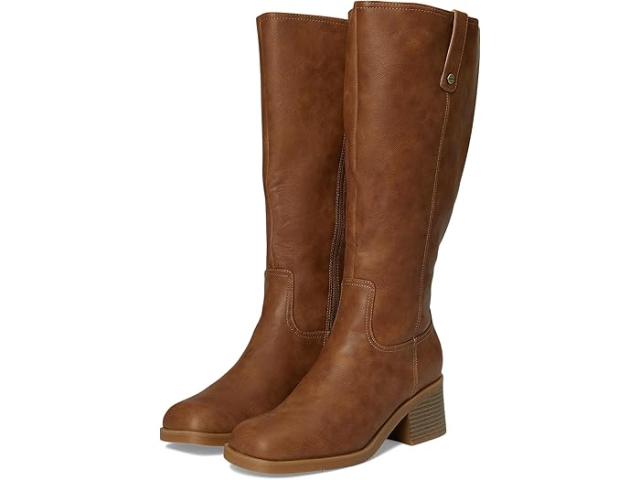 (取寄) ドクターショール レディース ジョプリン ライディング トール ブーツ Dr. Scholl's women Joplin Riding Tall Boots Dark Honey Brown