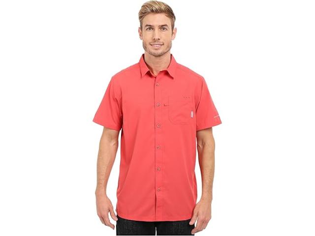 (取寄) コロンビア メンズ スラック タイド キャンプ シャツ Columbia men Slack Tide Camp Shirt Sunset Red