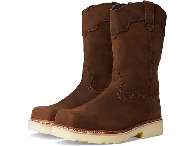 (取寄) フライ メンズ ザ ウェリントン ワーク ブーツ Frye men The Safety-Crafted Wellington Work Boots Dark Brown