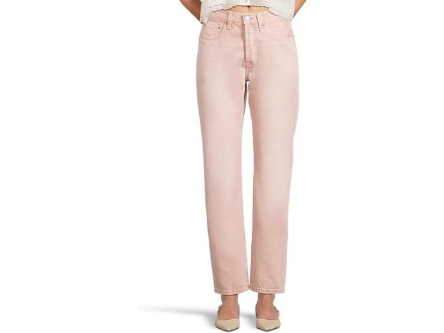 (取寄) リーバイス プレミアム レディース 501 ジーンズ Levi's Premium women 501 Jeans Scraped Pale Mauve