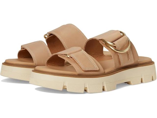 (取寄) ソレル レディース レイン スライド サンダル SOREL women Rein CB Slide Sandals Honest Beige/Bleached Ceramic