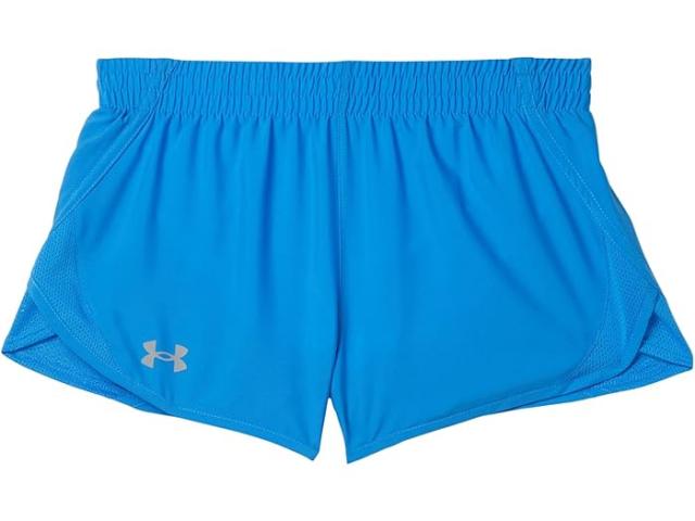 (取寄) アンダーアーマー キッズ レディース フライ バイ ショーツ (ビッグ キッズ) Under Armour Kids women Fly By Shorts (Big Kids) Blue Atlantis/Blue Atlantis/Reflective