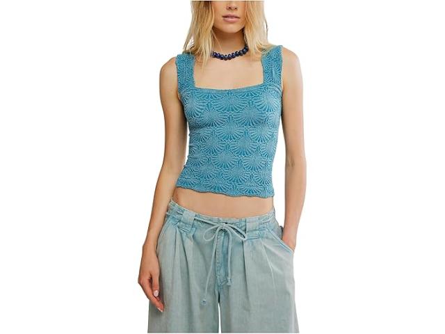 (取寄) フリーピープル レディース クリーン スレート タンク Free People women Clean Slate Tank Mineral Blue