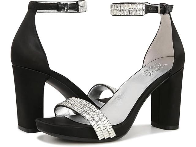 (取寄) ナチュラライザー レディース ジョイ Naturalizer women Joy Black Satin Fabric