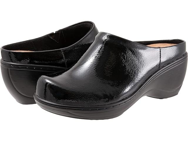 (取寄) ソフトウォーカー レディース マディソン SoftWalk women Madison Black Patent V