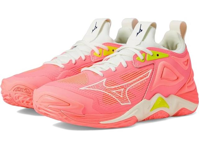 (取寄) ミズノ レディース ウェーブ モーメンタム 3 Mizuno women Wave Momentum 3 Candy Coral