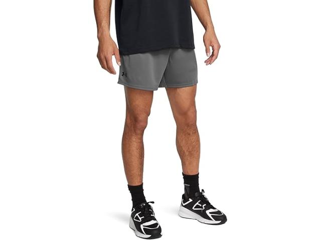 (取寄) アンダーアーマー メンズ テック 6 インチ メッシュ ショーツ Under Armour men Tech 6 Inch Mesh Shorts Castlerock/Black