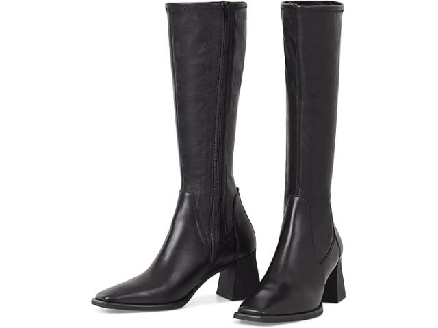 (取寄) バガボンド シューメーカーズ レディース ヘッダ レザー トール ストレッチ ブーツ Vagabond Shoemakers women Hedda Leather Tall Stretch Boot Black