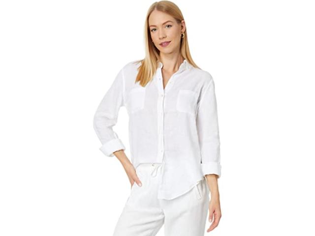 (取寄) リリー ピュリッツァー レディース シー ビュー ボタンダウン Lilly Pulitzer women Lilly Pulitzer Sea View Button-Down Resort White