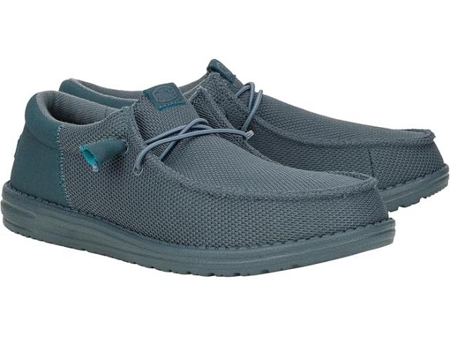 (取寄) ヘイ デュード ウォーリー ファンク モノ スリッポン カジュアル シューズ Hey Dude Wally Funk Mono Slip-On Casual Shoes Dark Slate