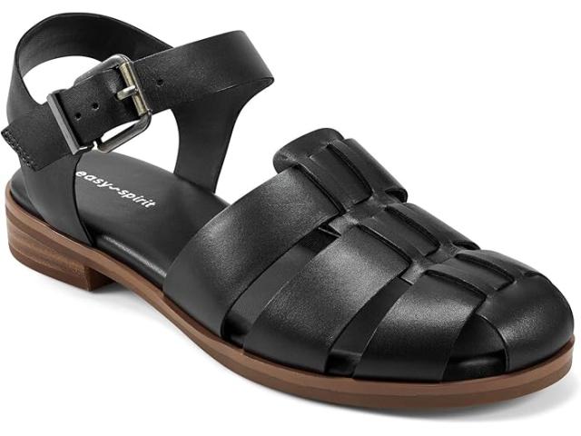 (取寄) イージースピリット レディース グレッティ Easy Spirit women Easy Spirit Gretty Black Leather