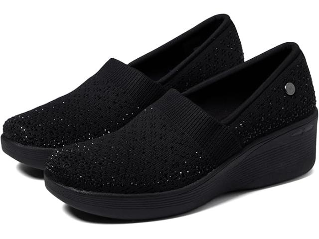 (取寄) スケッチャーズ レディース マーサ スチュワート - ピア ライト - リフレクション SKECHERS women Martha Stewart - Pier Lite - Reflection Black/Black