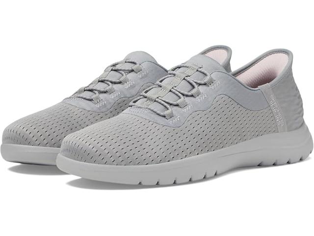 (取寄) スケッチャーズ レディース オン-ザ-ゴー フレックス- クレバー ハンズ フリー スリップインズ SKECHERS women On-The-Go Flex- Clever Hands Free Slip-Ins Gray