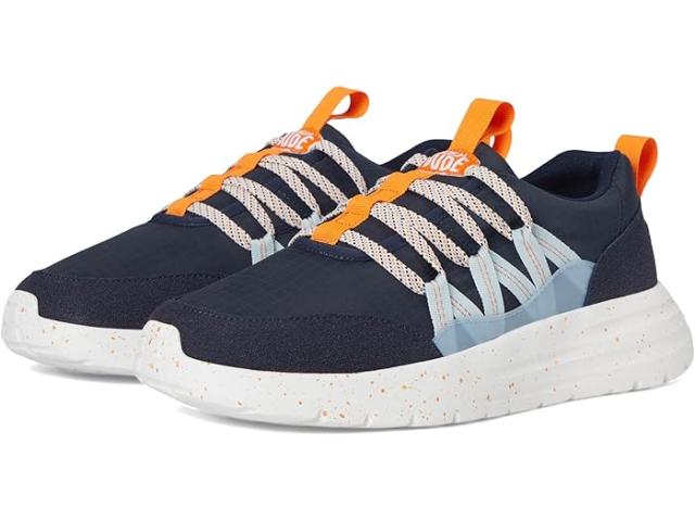 (取寄) ヘイデュードキッズ メンズ シロッコ トレック スポーツ (リトル キッド/ビッグ キッド) Hey Dude Kids men Sirocco Trek Sport (Little Kid/Big Kid) Navy