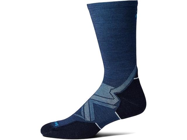 (取寄) スマートウール メンズ ラン コールド ウェザー ターゲッティド クッション クルー ソックス Smartwool men Run Cold Weather Targeted Cushion Crew Socks Alpine Blue