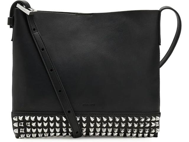 (取寄) オールセインツ レディース アシャ エンブ ミニ バッグ AllSaints women Asha Emb Mini Bag Black