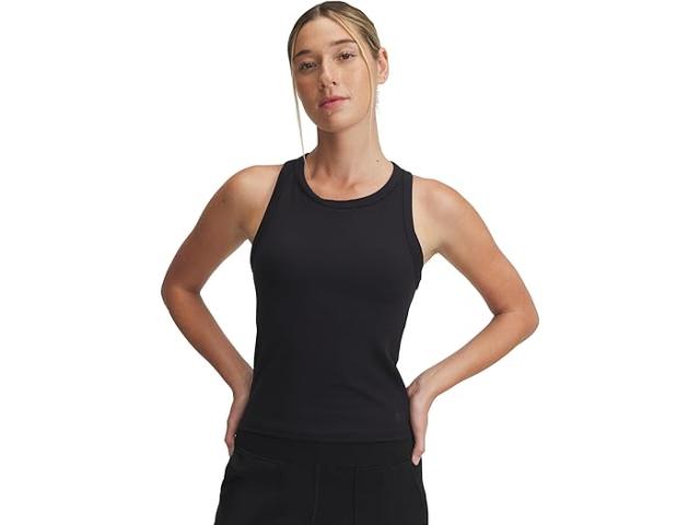 (取寄) アンダーアーマー レディース モーション ハイ ネック タンク トップ Under Armour women Motion High Neck Tank Top Black/Jet Gray