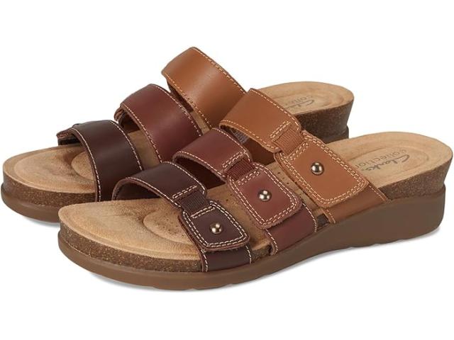 (取寄) クラークス レディース カレンヌ リリー Clarks women Calenne Lily Brown Multi Leather